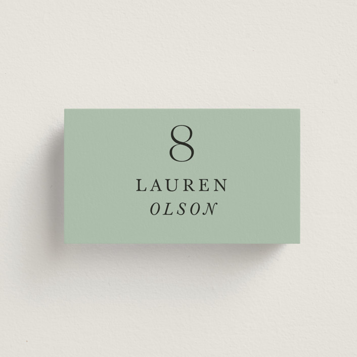 Reflections Place Cards by Lindsay Megahed | Minted