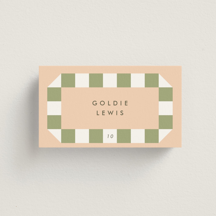 Boardwalk Place Cards by Baumbirdy | Minted