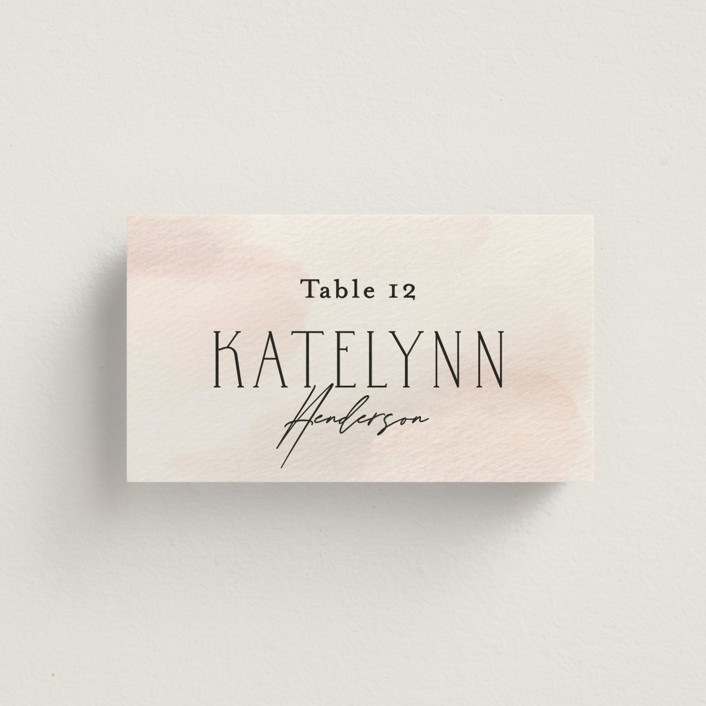 First light Place Cards by Itsy Belle Studio | Minted