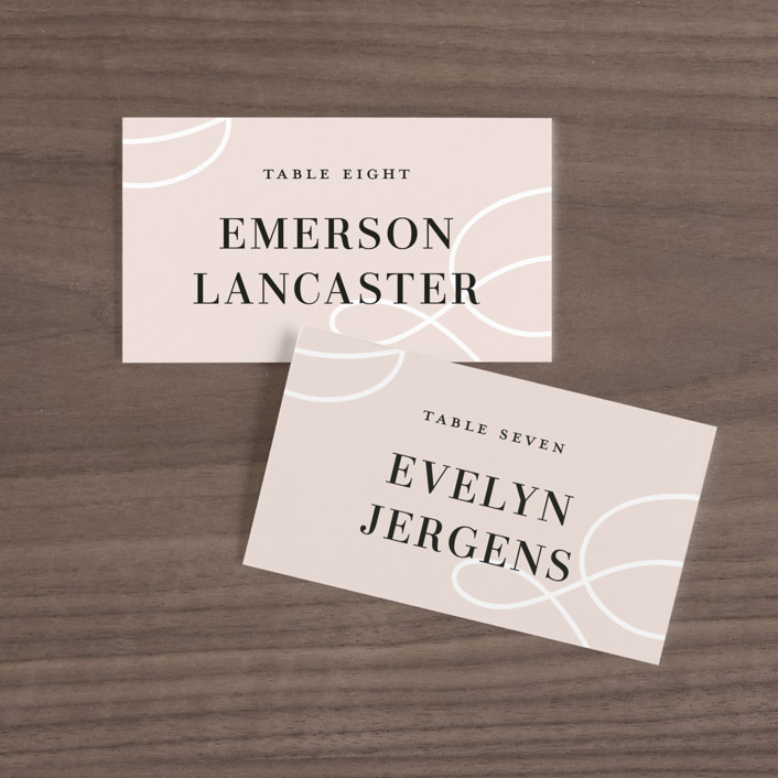AND Place Cards by Jill Means | Minted