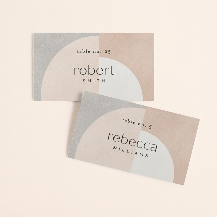 Arches Place Cards by Kelly Schmidt | Minted