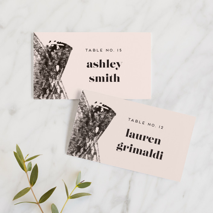 Vignette Place Cards by silverscreen studio | Minted