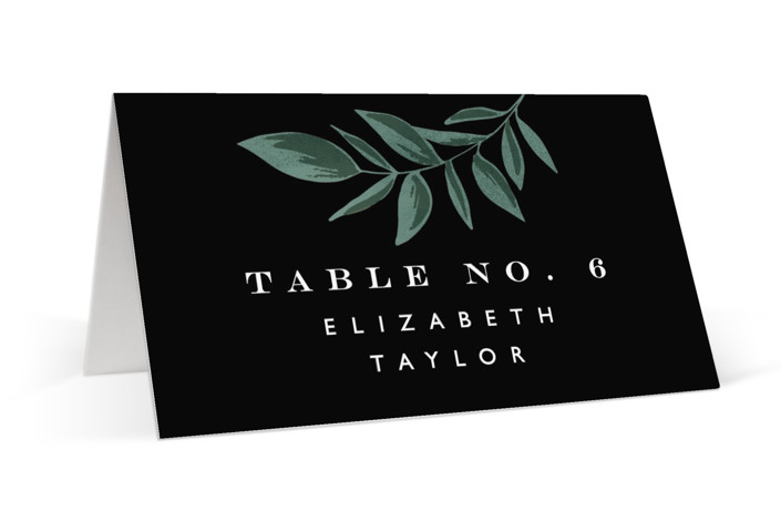 Forest Crest Place Cards by Alethea and Ruth | Minted