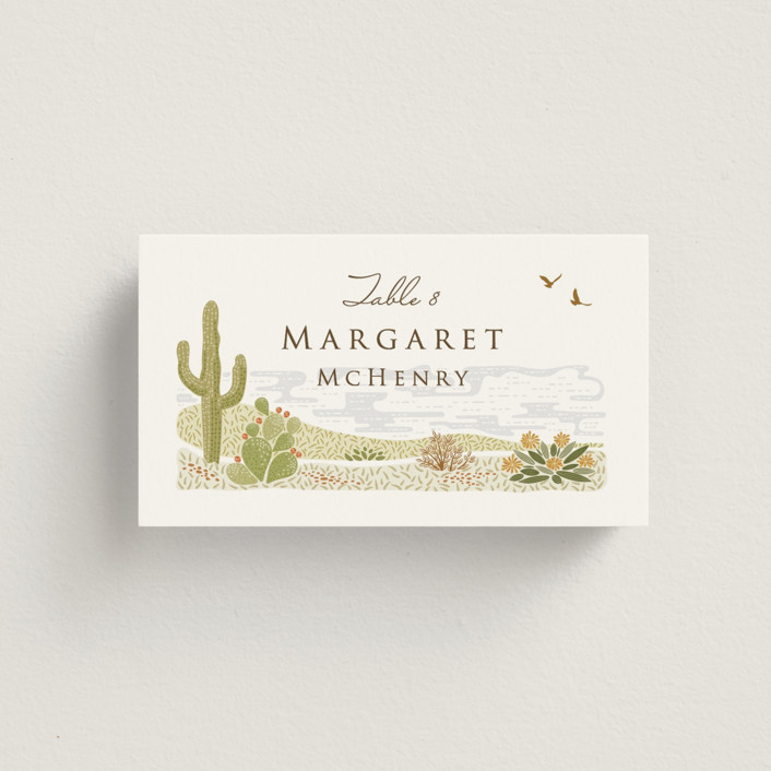 Westward Place Cards by Paper Sun Studio | Minted