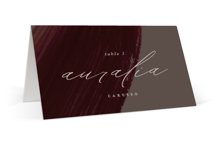 Garnet Place Cards by Olivia Kanaley Inman | Minted