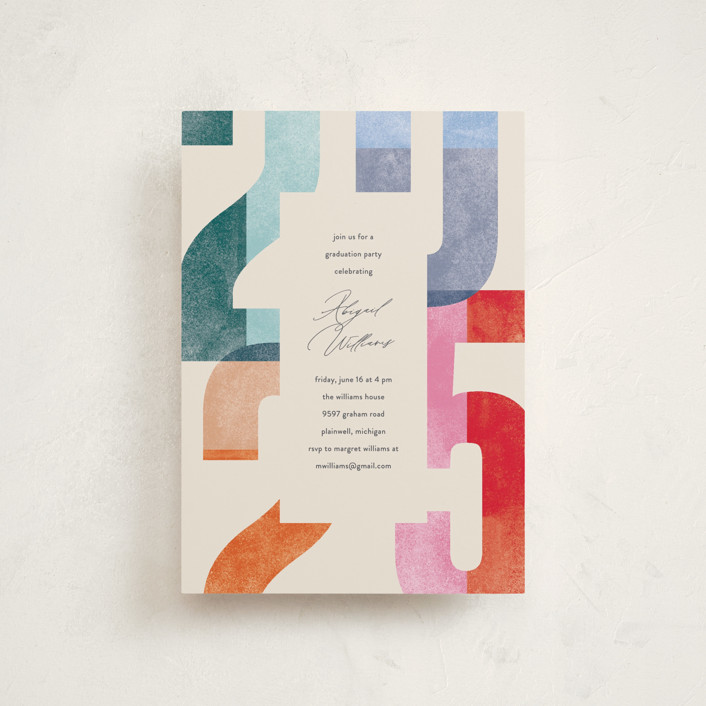 gRAD party Petite Graduation Party Invitations by Pixel and Hank | Minted