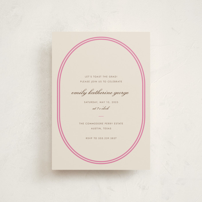 Bocce Petite Graduation Party Invitations by Megan Davis | Minted