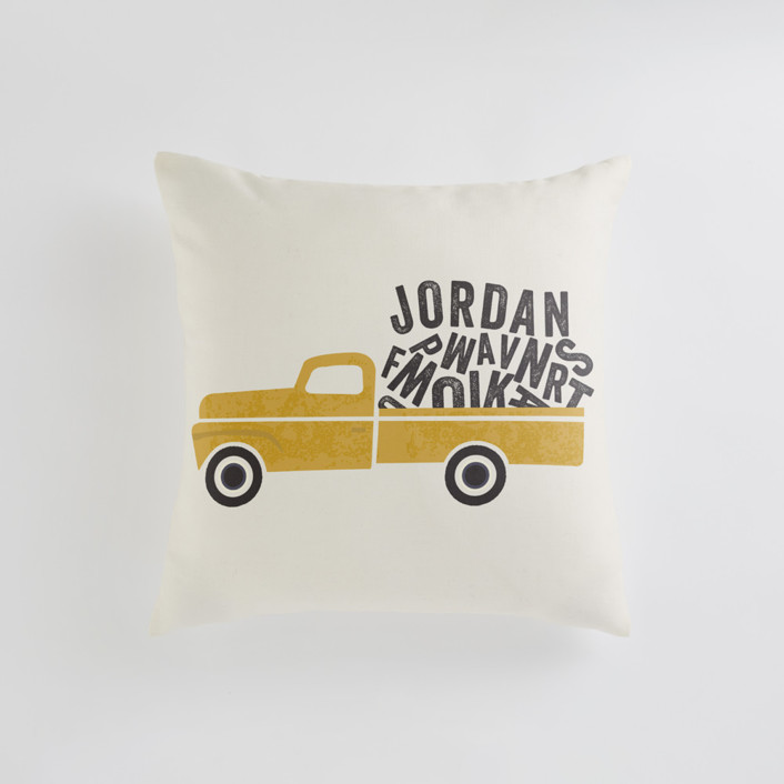 Heavy Load Personalizable Pillow by Karidy Walker | Minted