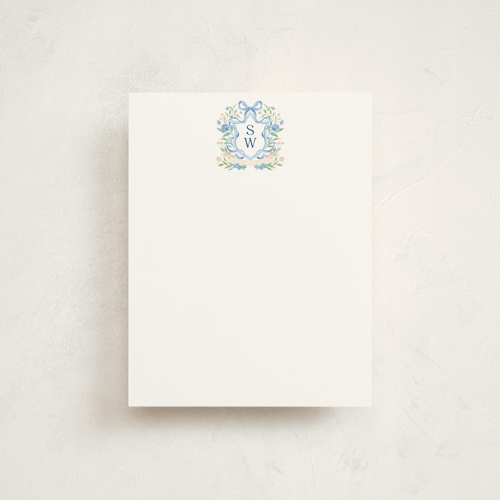 Atlanta Crest Personalized Stationery by Elly | Minted