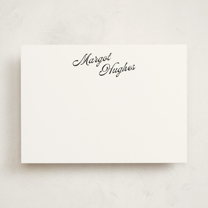 Vintage Hotel 5x7 Personalized Stationery by Morgan Kendall | Minted