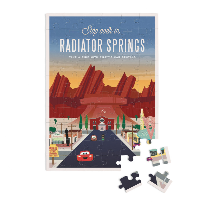 Stop Over In Radiator Springs | Cars 60 Piece Custom Puzzle by Erica ...
