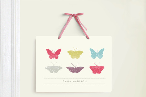 Butterfly Specimen Room Decor Signs by Stacey Meac... | Minted