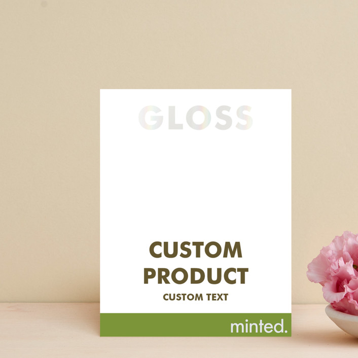 Portrait Custom Gloss-Press® RSVP Cards by Minted | Minted
