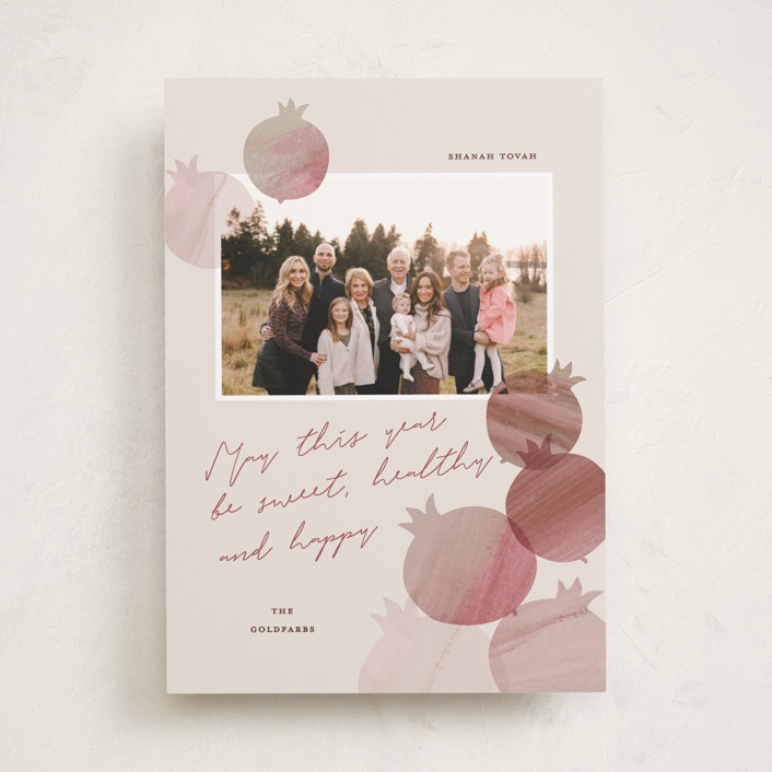 Sweet Year Rosh Hashanah Cards by Pati Cascino | Minted