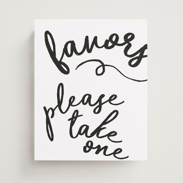 Marlowe Reception Signs by Kelly Watkins | Minted