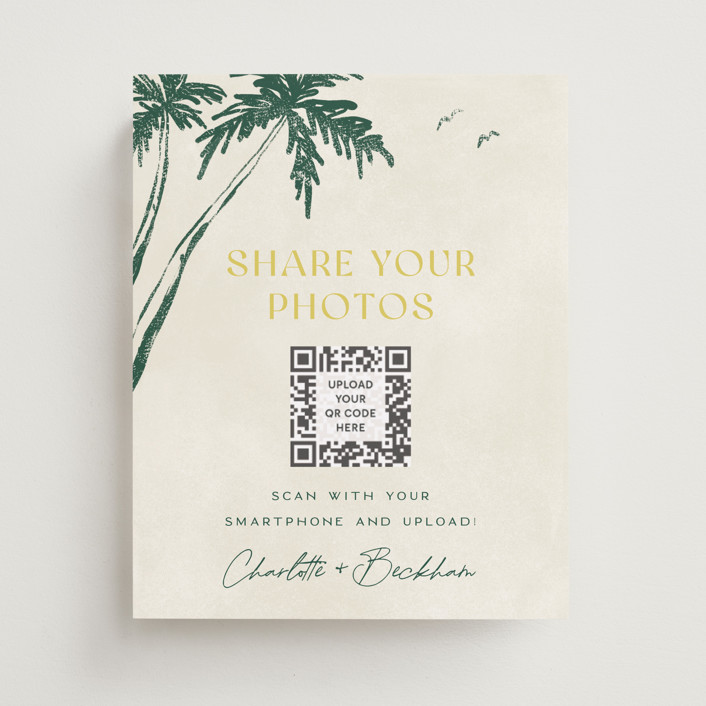 Coastal Drift Reception Signs by Pixel and Hank | Minted