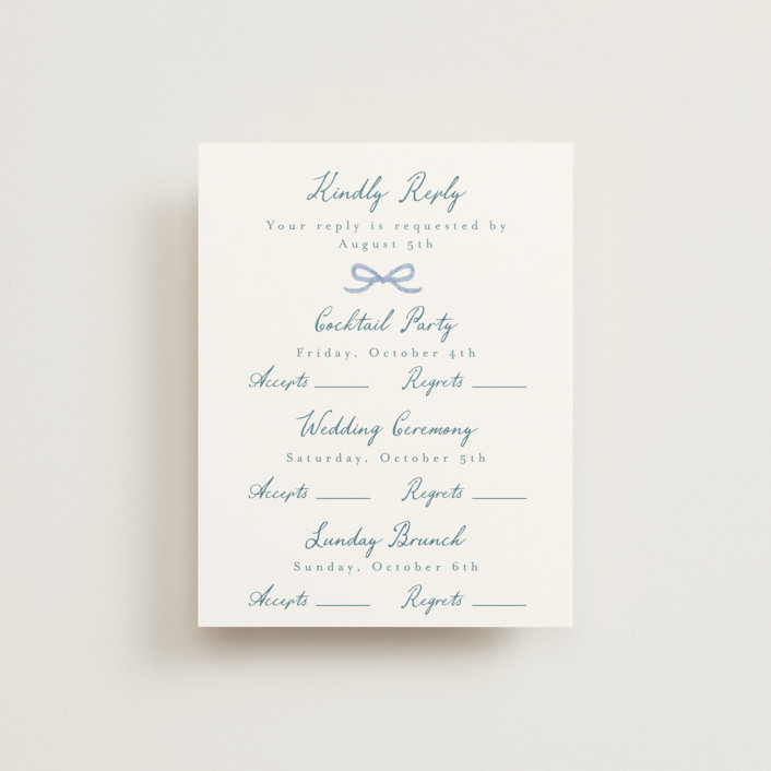 Vineyard Love Multi-Event RSVP Cards by Petra Kern | Minted