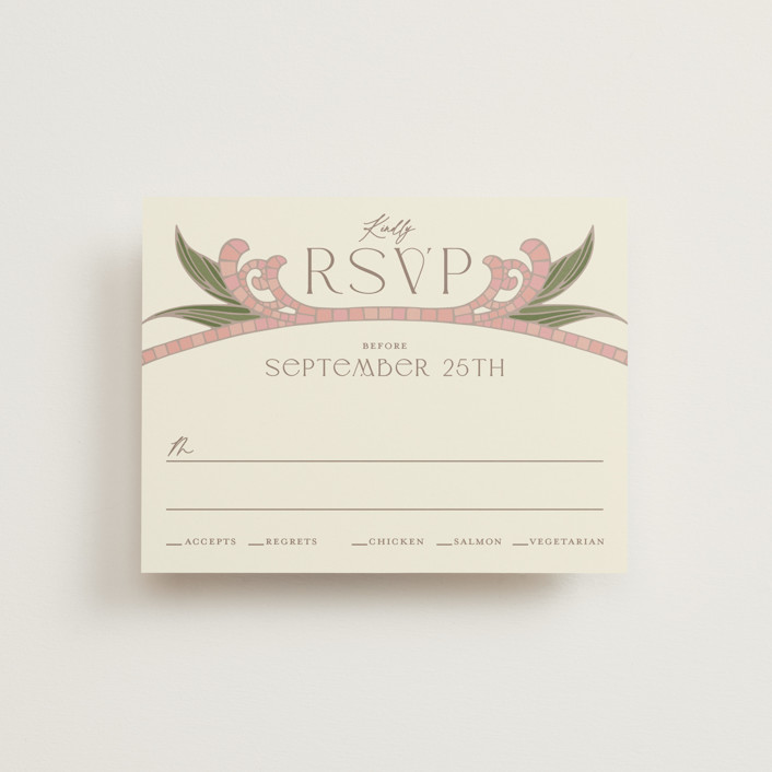 1081 RSVP Cards by GeekInk Design | Minted