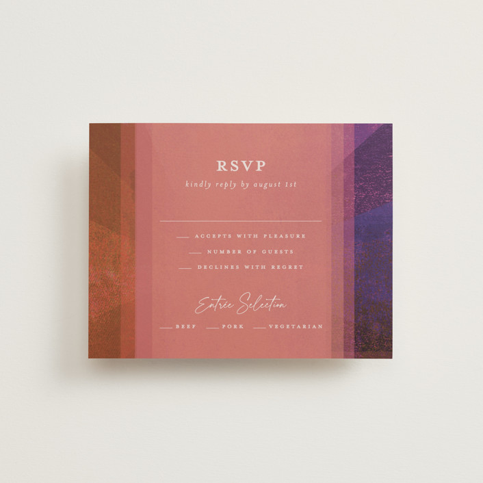 Radiance RSVP Cards by Heather Cairl | Minted