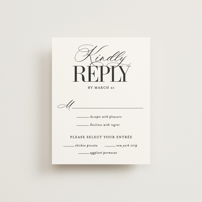 This and That RSVP Cards by Jessica Corliss | Minted