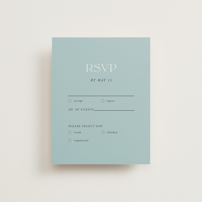 Reflections RSVP Cards by Lindsay Megahed | Minted