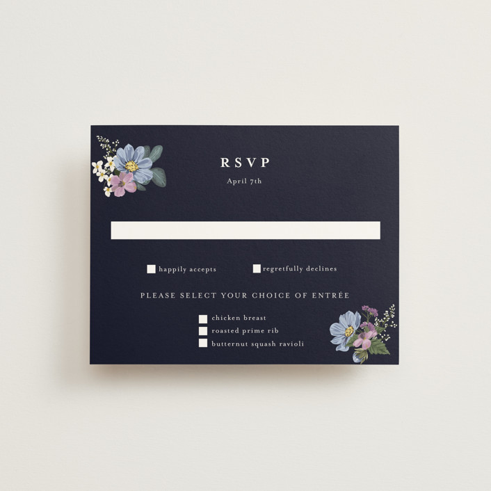 Lilac Bloom RSVP Cards by Susan Moyal | Minted