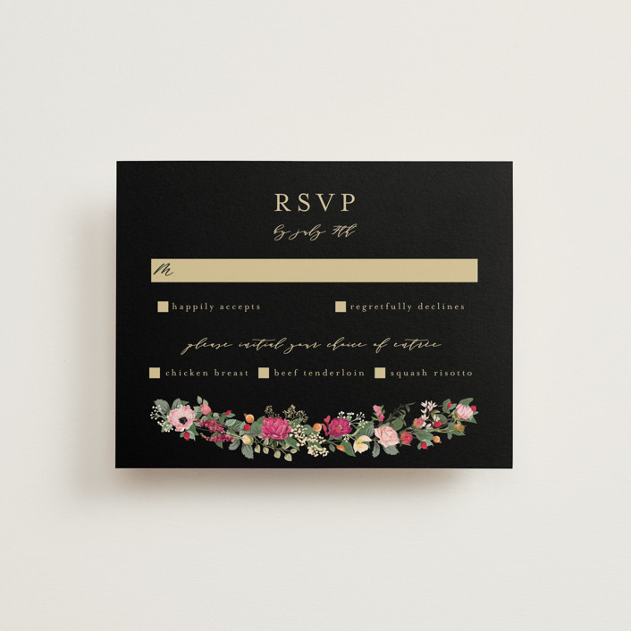 Meadow Love RSVP Cards by Susan Moyal | Minted