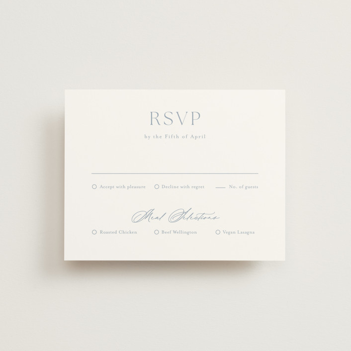 Modern Air RSVP Cards by Stacey Meacham | Minted