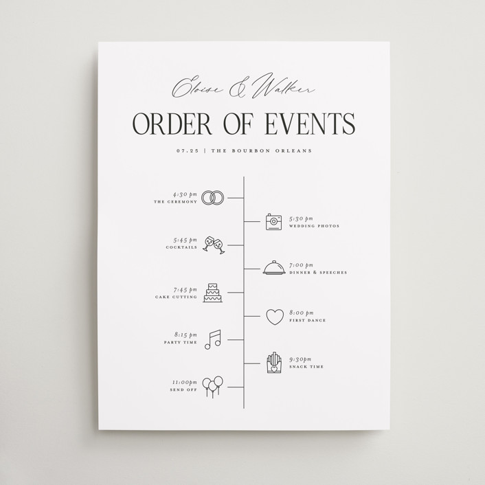 Iconic Schedule Signs by Laura Hamm | Minted