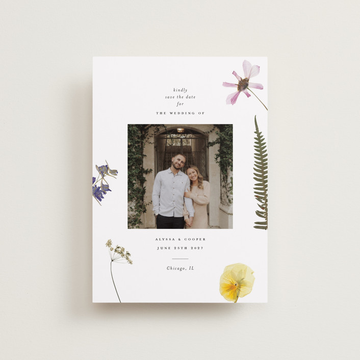 potpourri Save the Date Petite Cards by Nazia Hyder | Minted