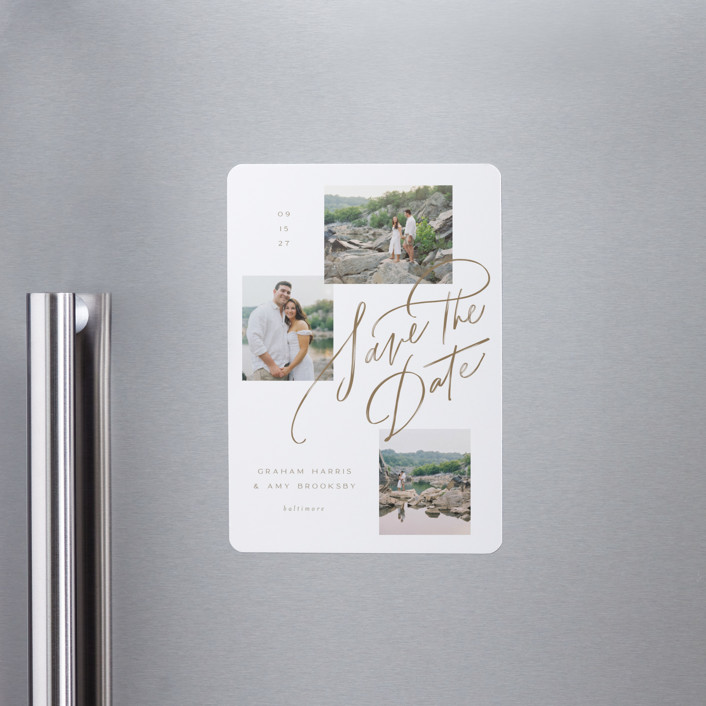 Minted Save The Date Magnets