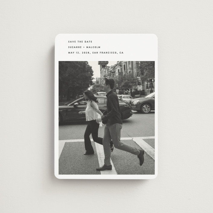 simple Save The Date Magnets by Sumak Studio | Minted