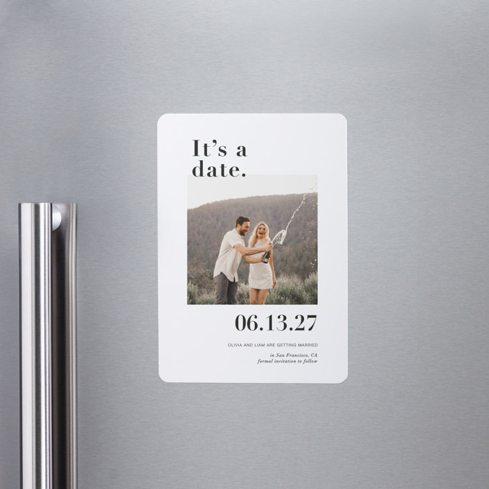 Minted Save The Date Magnets