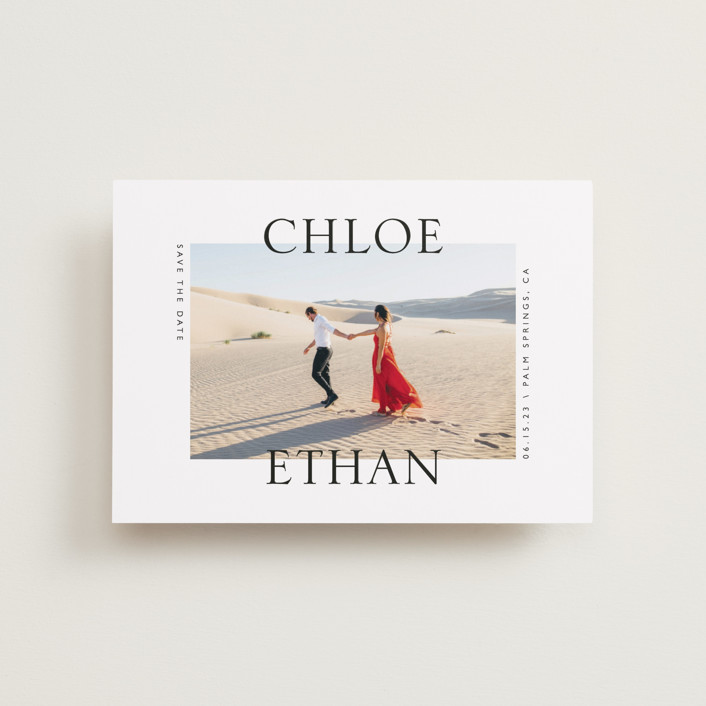 Split Save The Date Postcards by Erin Deegan | Minted