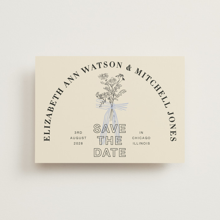 Sealed Save The Date Postcards by Baumbirdy | Minted