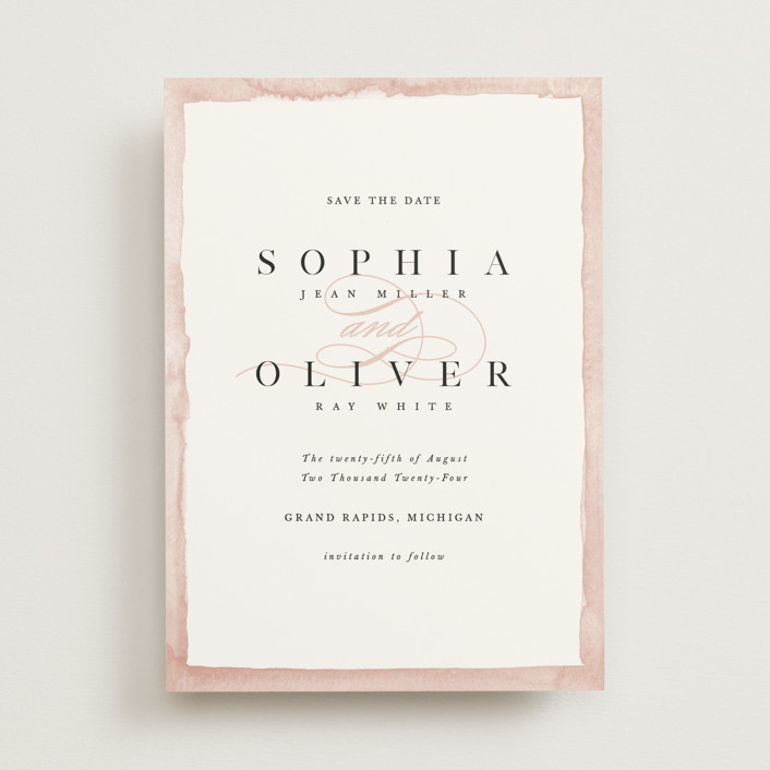First Love Save The Date Cards by Pixel and Hank | Minted