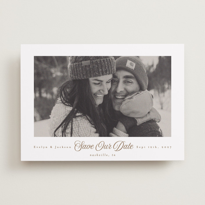 Sweet Save The Date Cards by Angela Garrick | Minted