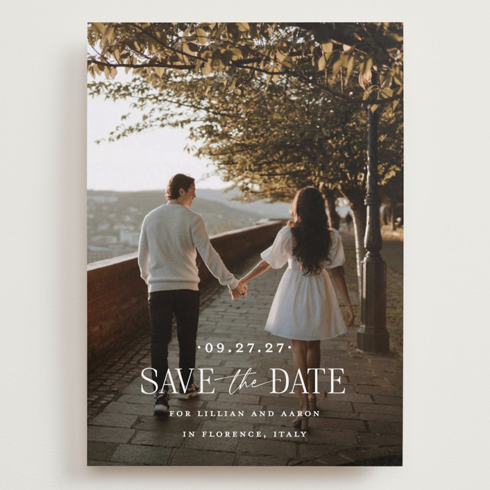 Together Forever Grand Save The Date Cards by Carolyn MacLaren | Minted