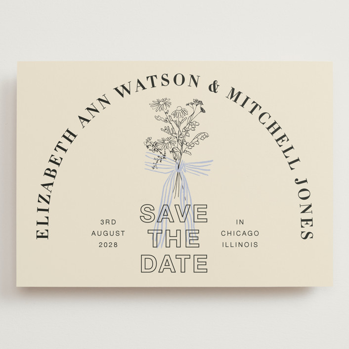 Sealed Grand Save The Date Cards by Baumbirdy | Minted