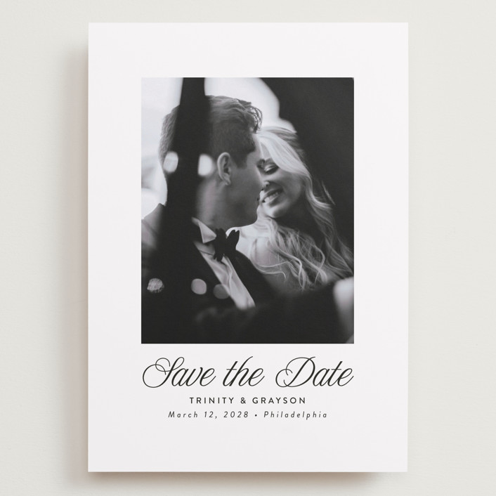 Classically Grand Save The Date Cards by Susan Asbill | Minted