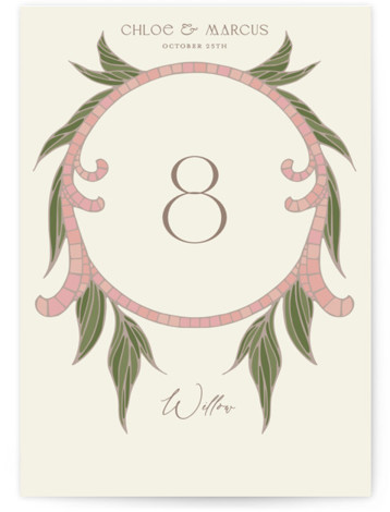 1081 Table Numbers by GeekInk Design | Minted