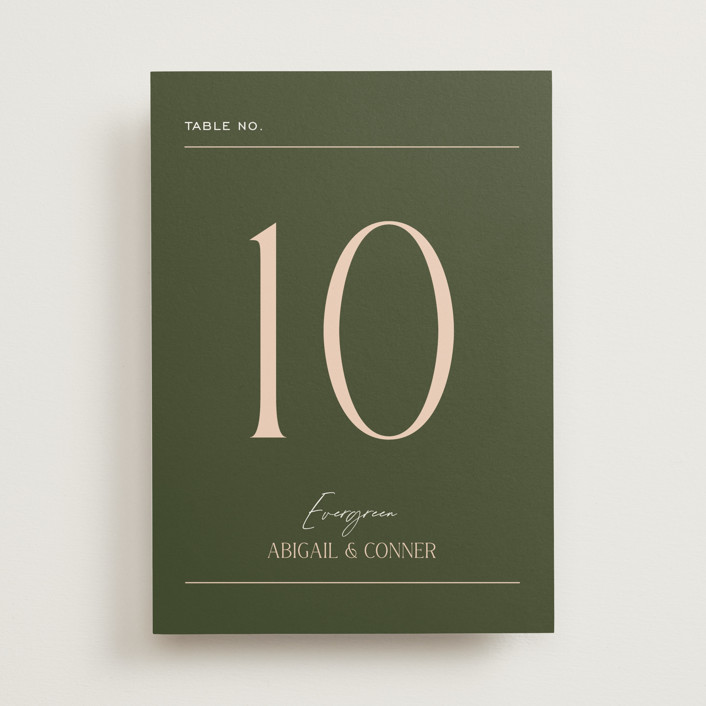 Martini Table Numbers by Pixel and Hank | Minted