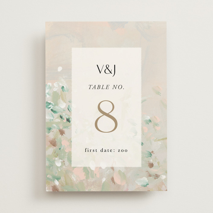 English Garden Table Numbers by Lindsay Megahed | Minted
