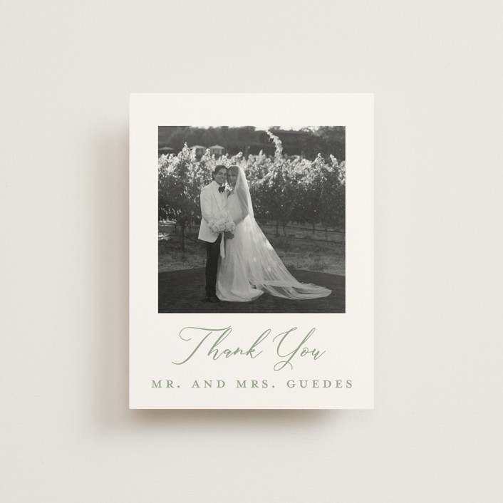 Minted Wedding Thank You Cards