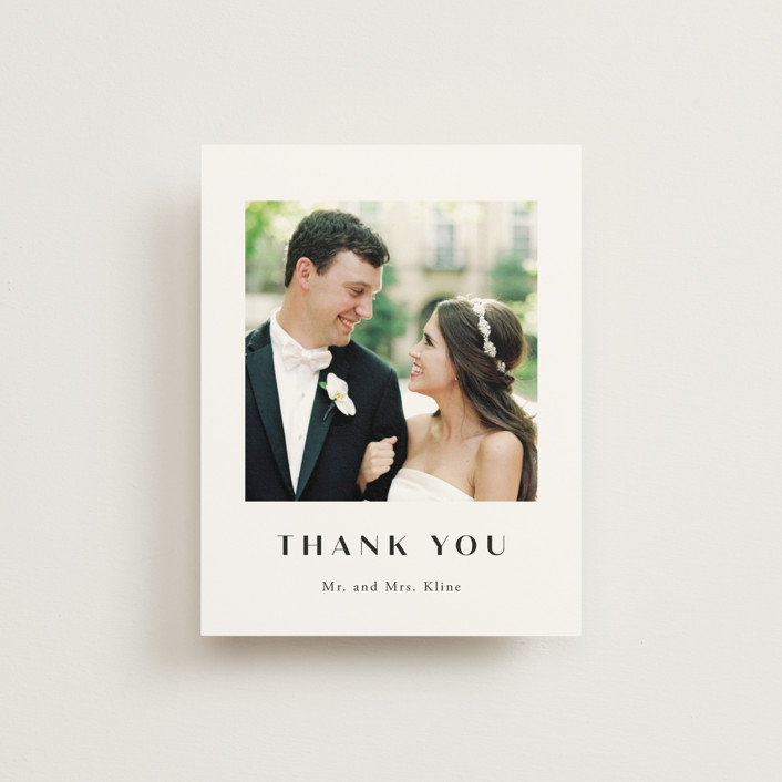 Minted Thank You Wedding Cards