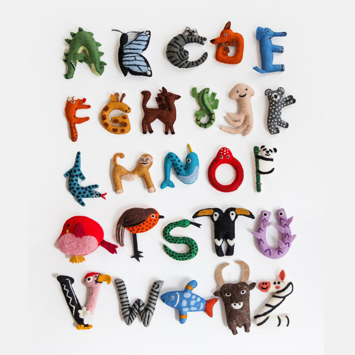 Animal Alphabet Toys by Nivas Collection | Minted