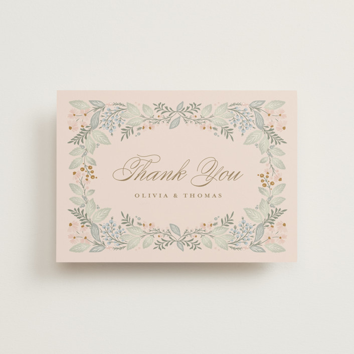 Minted Wedding Thank You Cards