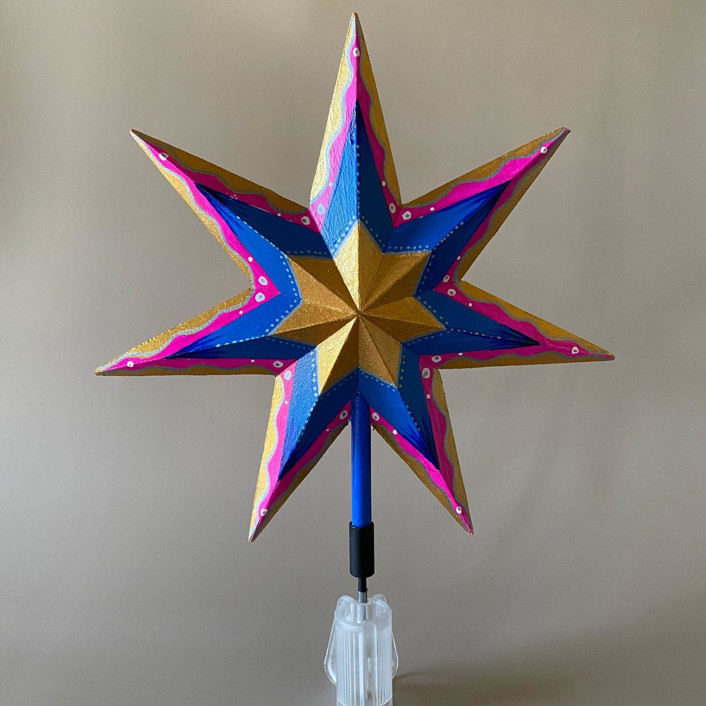 Festive Tree Topper Tree Toppers by Emily Morris | Minted