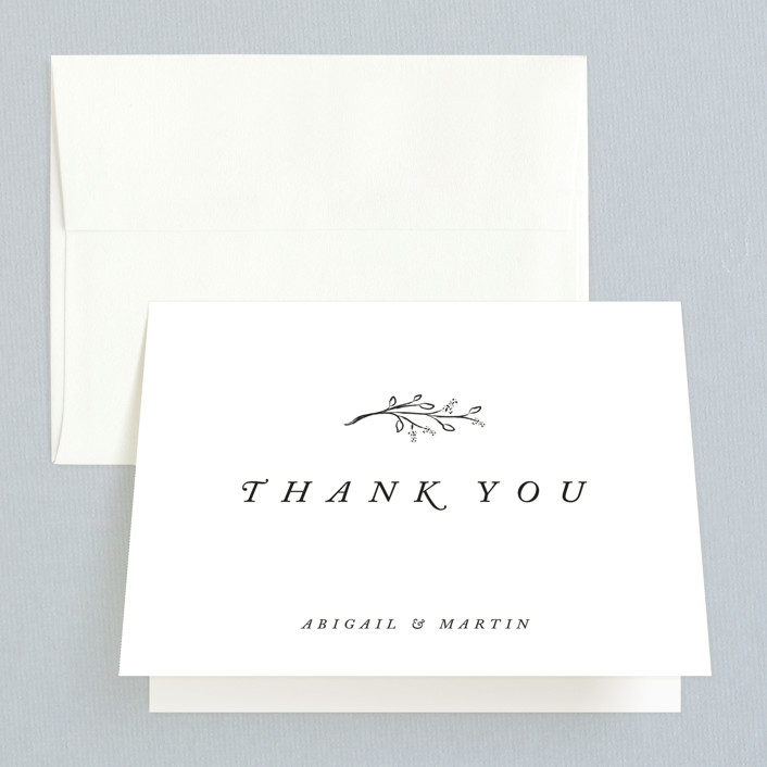 Minted Wedding Thank You Cards