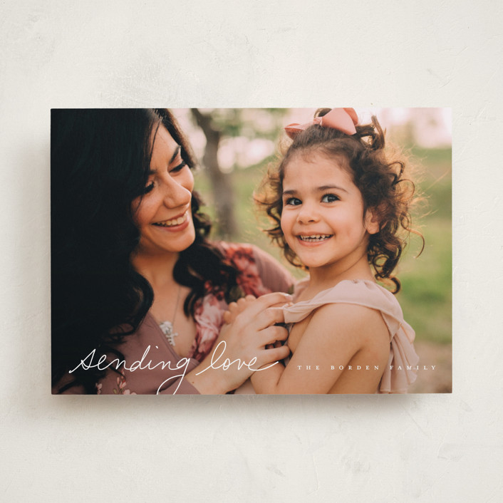 handwritten note Valentine's Day Cards by Up Up Creative | Minted